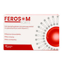FEROSOM FORTE 20 CAPSULES | Rosh Medical Company